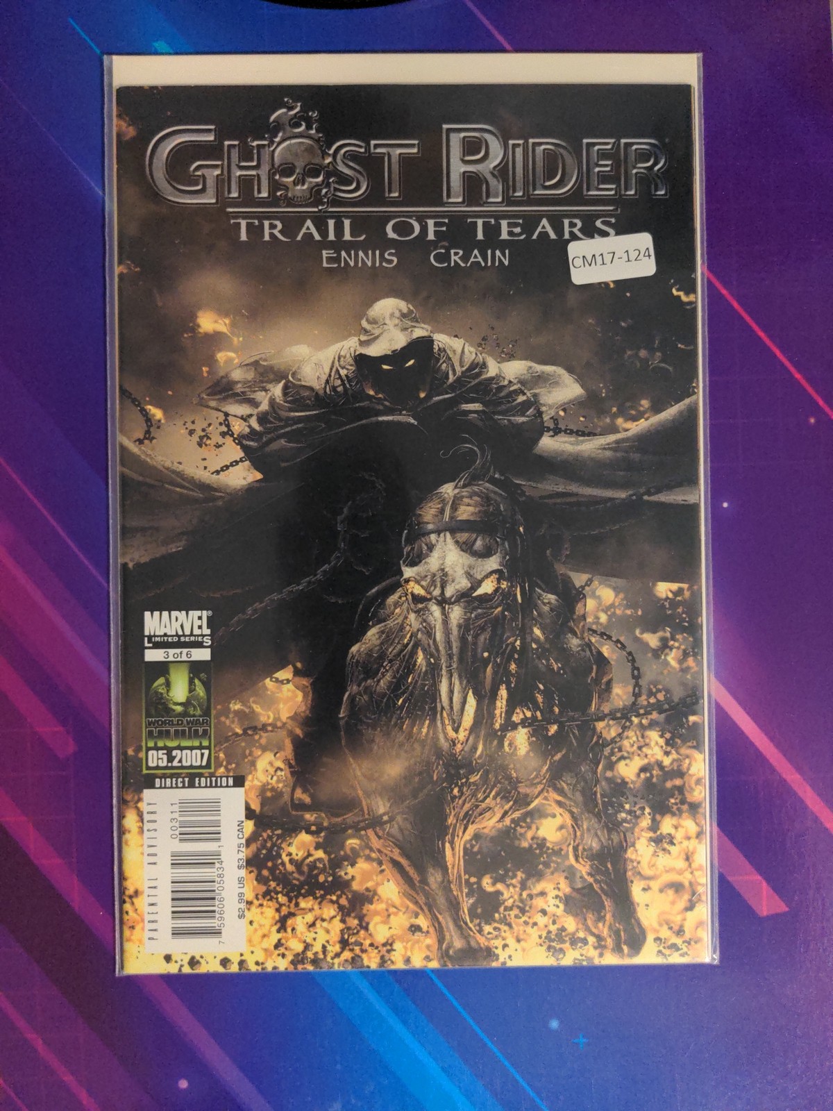 GHOST RIDER: TRAIL OF TEARS #3 9.0 MARVEL COMIC BOOK CM17-124 | eBay