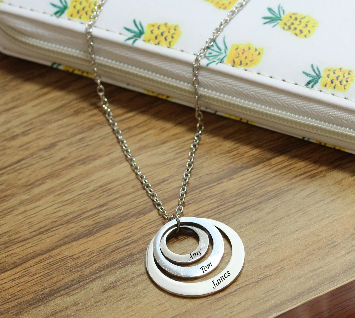 4 ring name necklace store