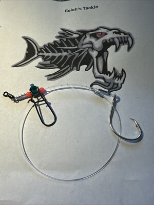 4 surf and Drum fishing rigs, Red Drum, Striper Rig , Catfish Rig 50 Lb ...