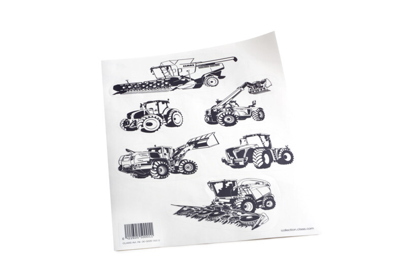 Claas Sticker Sheet (Xerion, Arion, Torion, Jaguar, Lexion, Scorpion ...