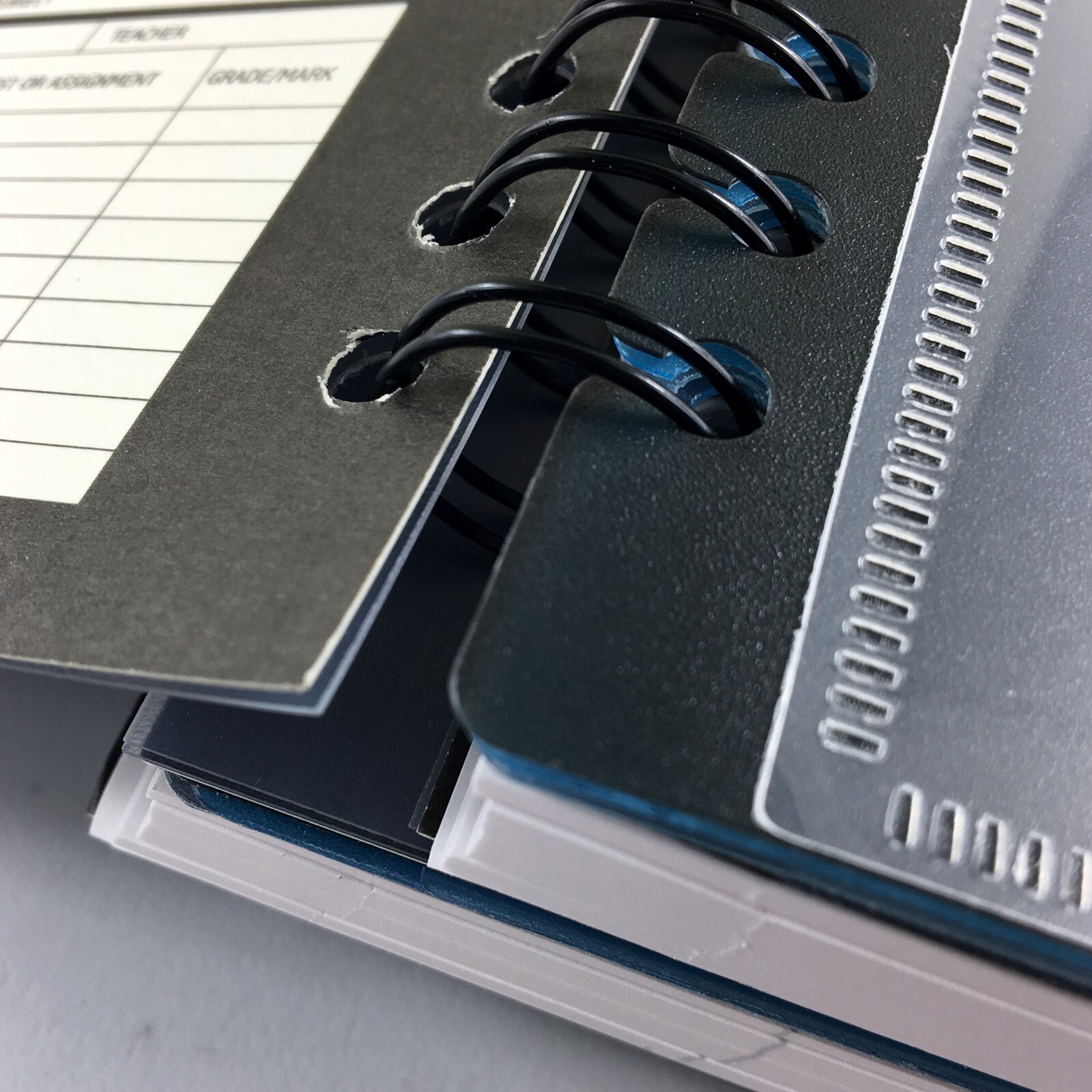 A5 Project Book 5 Subjects Parts Dividers 250 Feint Ruled Margin ...