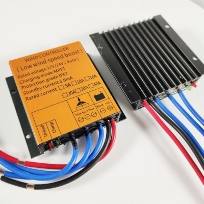 800W 12/24V Wind Turbine Charge Controller MPPT Generator Booster ...