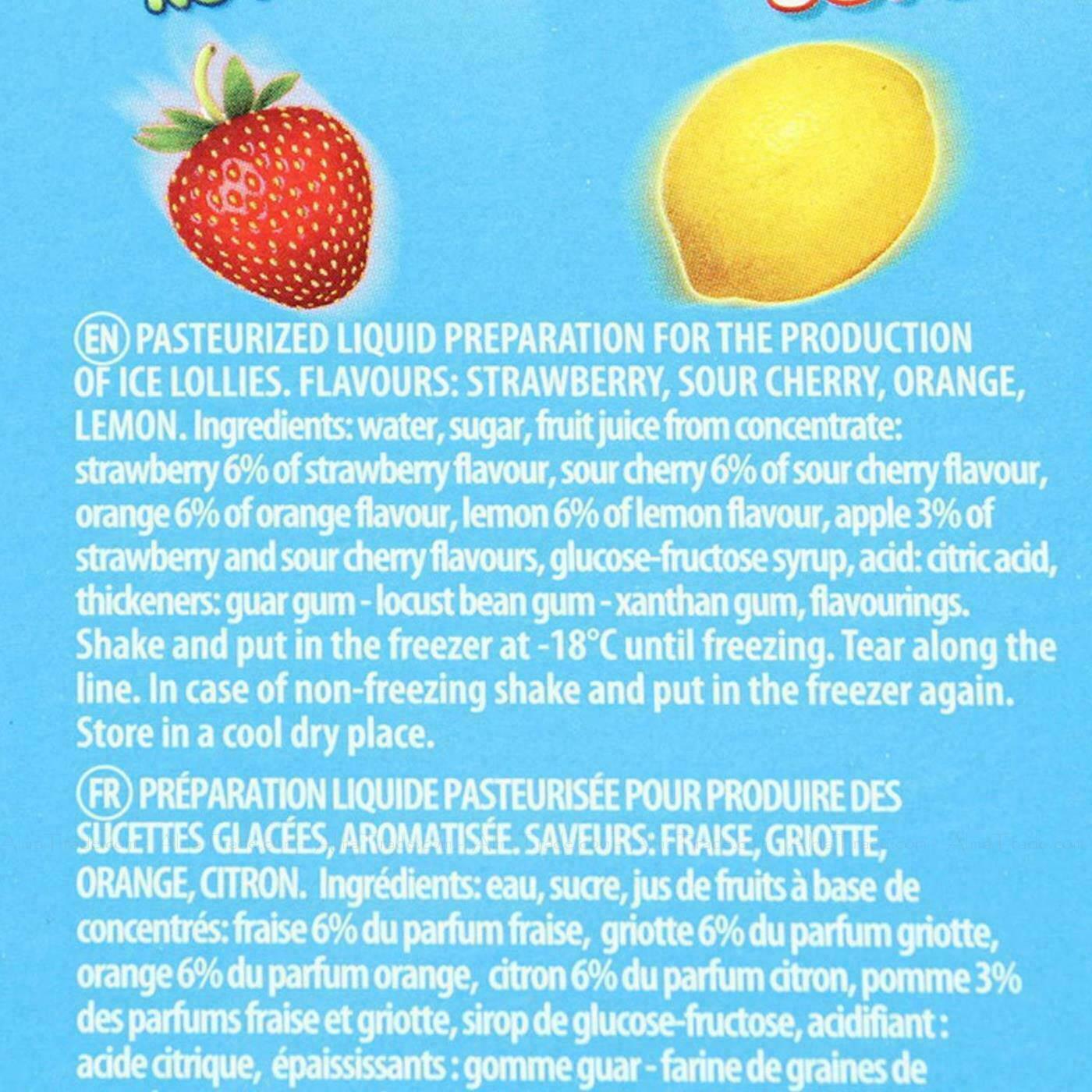 Dolfin Polaretti Fruit Juice Ice Lollies Freezer Popsicle Pops Pack of ...