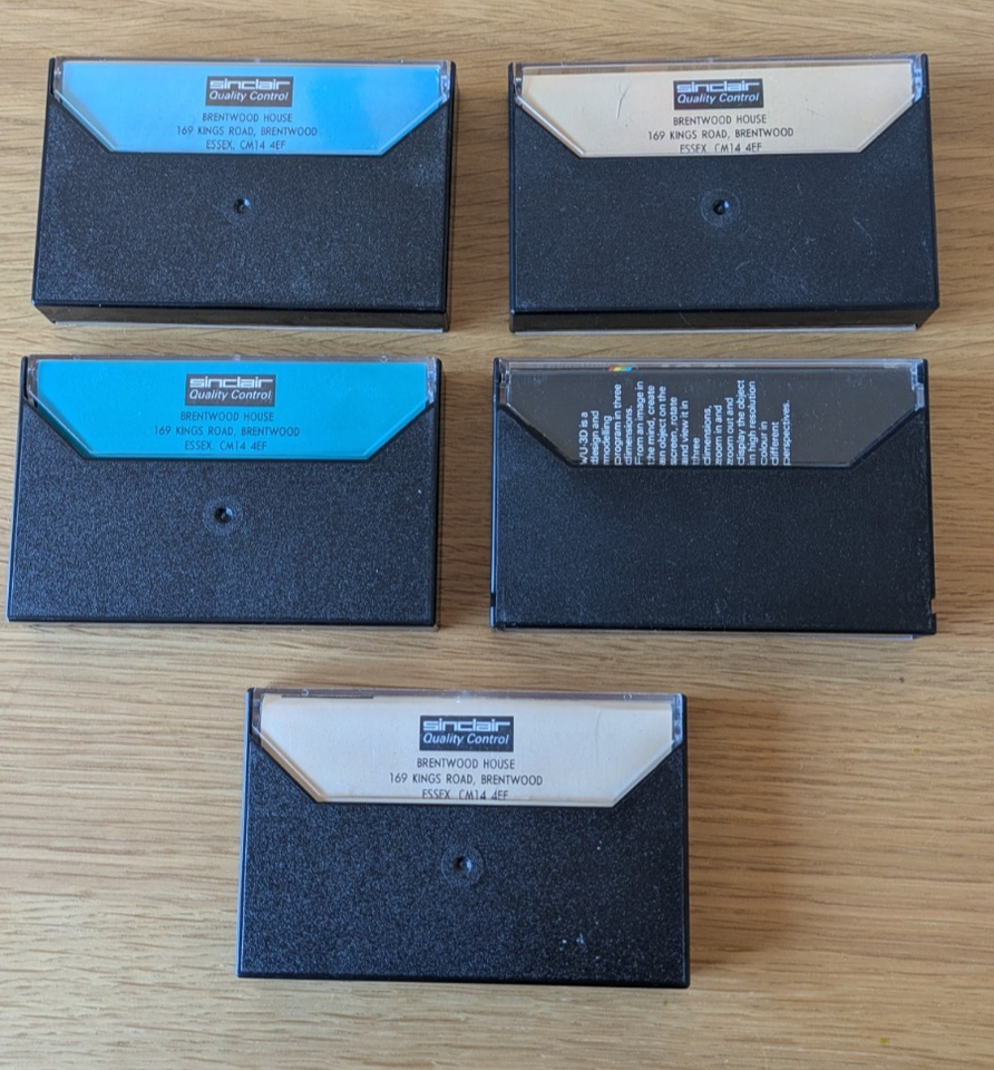 Vintage Sinclair ZX Spectrum Cassette Game Bundle X 5 Tested | eBay UK