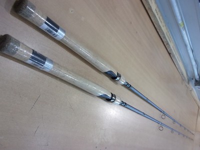 2 PFLUEGER PRESIDENT SPINNING RODS 6 foot 9 inch length Medium Light ...