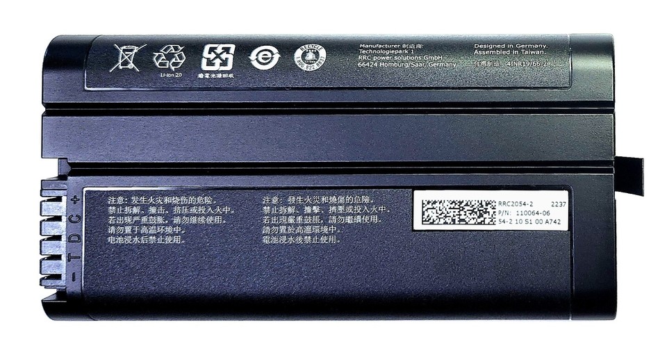 RRC2054-2 RRC Standard Smart Battery Li-Ion 14.40V 4S2P w/LED Charge ...