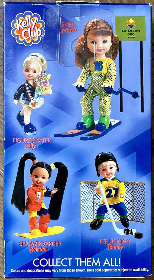 Skier Lorena doll w skis & poles 2002 Salt Lake Winter Olympics Kelly ...