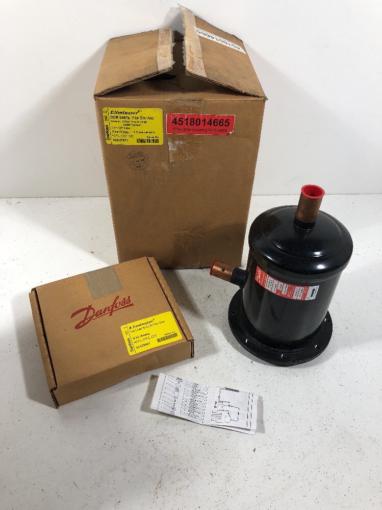 NEW Danfoss DCR-0487s Eliminator Filter Dryer Assembly; Shell & Top, 7/ ...