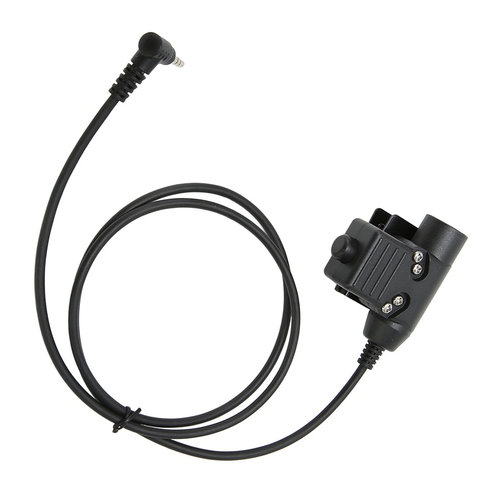 PPT Adapter 3.5mm 1Pin Back Clip 2 Way Radio Adapter For Retevis RT40 ...