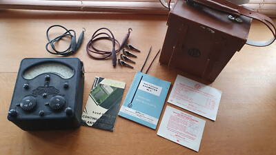 Vintage Universal AvoMeter Model 7 - Untested - with leather case ...