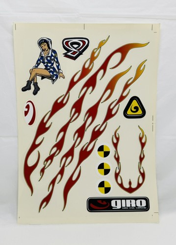 Vintage 00's Giro Nine.9 Helmet Decal Sticker Sheet Set Ski Snowboard ...