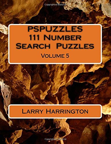 PSPUZZLES 111 Number Search Puzzles Volume 5 9781545097632 Fast Free ...