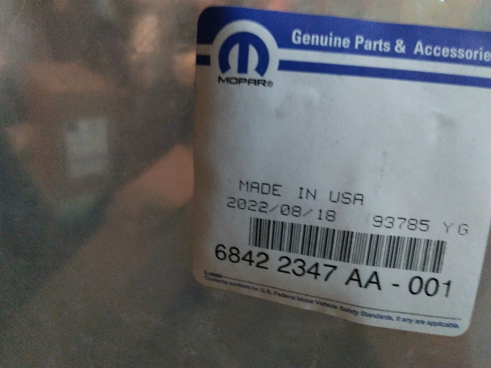 Part # 68422347AA OEM 2017-21 RAM 1500 DS CLASSIC BODYSTYLE Tailgate ...