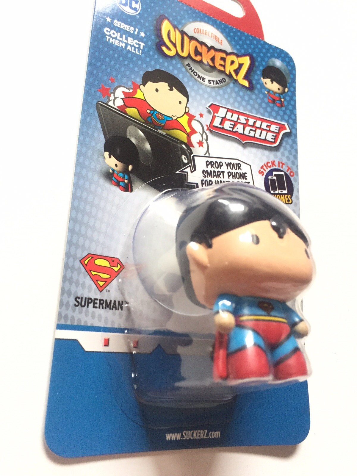DC Comics Suckerz Justice League Superman Cell Phone Stand | eBay
