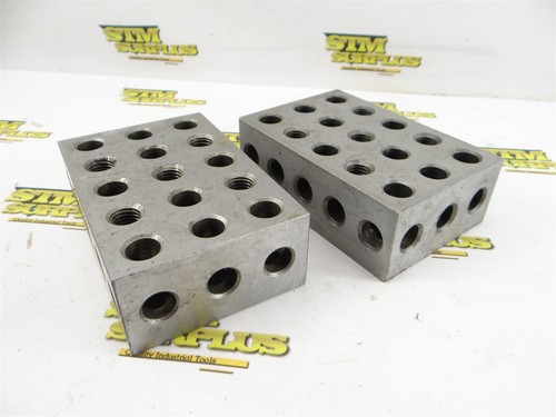 PAIR OF 2-4-6 MACHINISTS PARALLEL SETUP BLOCKS 2" X 4" X 6" | eBay