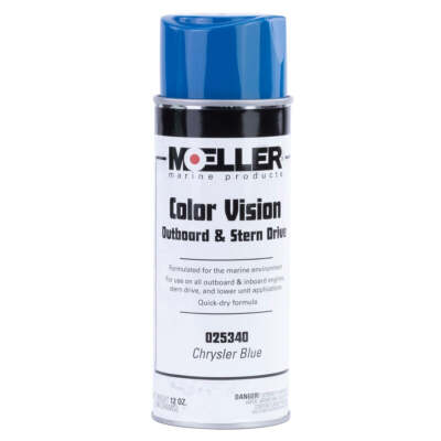 Moeller Color Vision Paint Chrysler Blue Engine #025340 | eBay