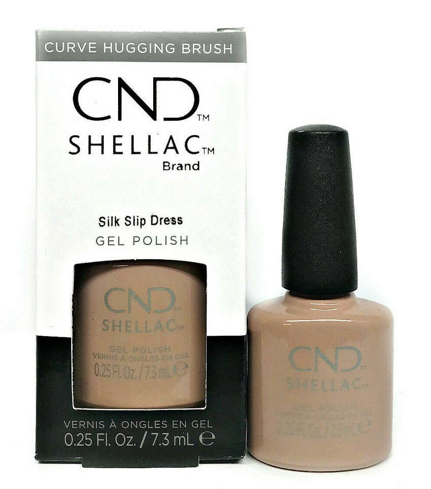 CND Shellac brand gel polish Silk slip dress 0.25oz | eBay