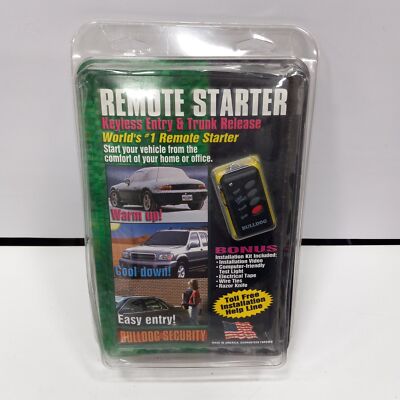 Bulldog Security Remote Starter Keyless Entry Kit | eBay