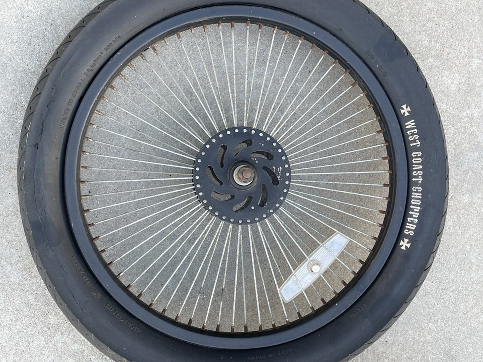 jesse james west coast choppers bicycle Front & Rear 17” Wheels (tires ...