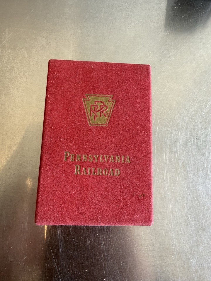 PENNSYLVANIA RAILROAD PENNSY PRR UNUSED PLAYING CARDS IN CASE RARE | eBay