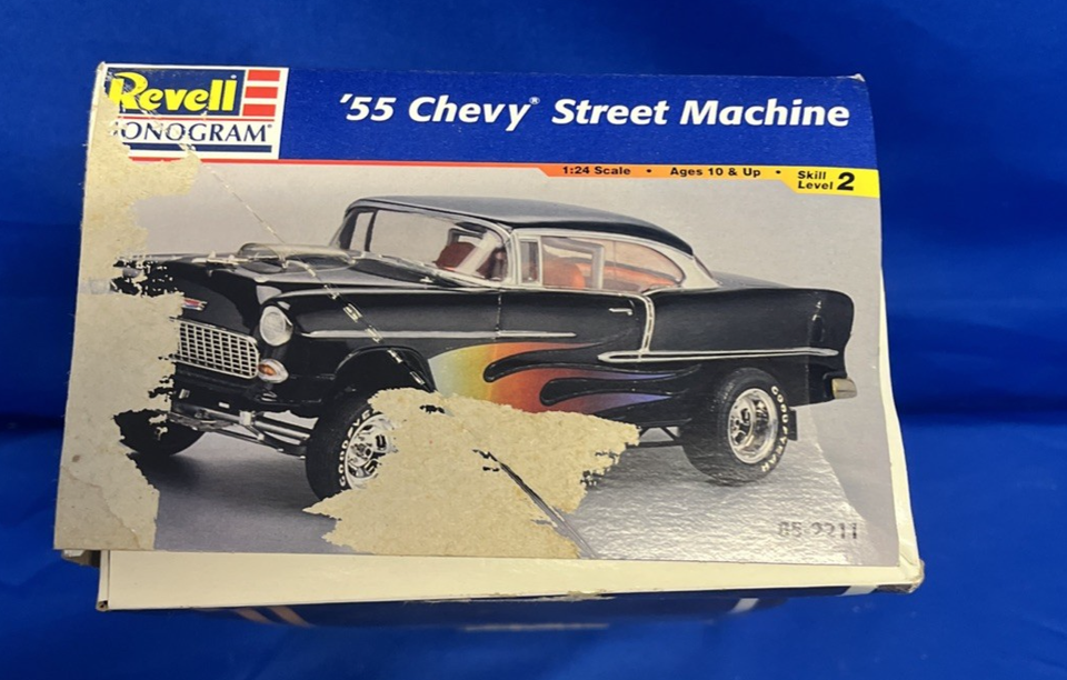 Revell Monogram’55 Chevy Street Machine Model Kit 1:24 | eBay