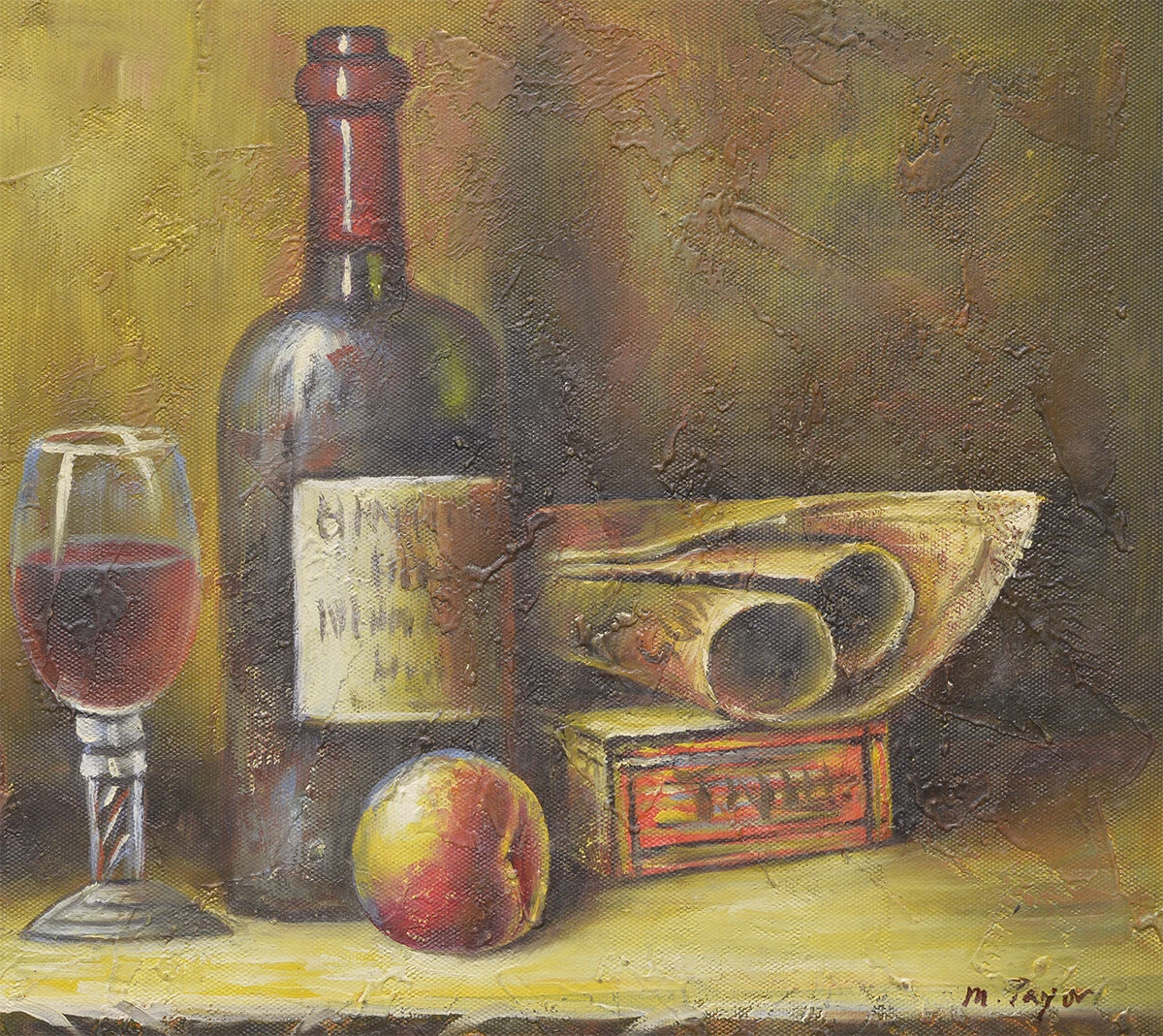 Wine Painting Classic