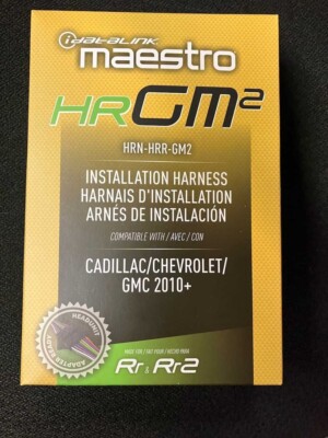 Maestro HRN-HRR-GM2 retain steering wheel controls, OnStar®, factory ...
