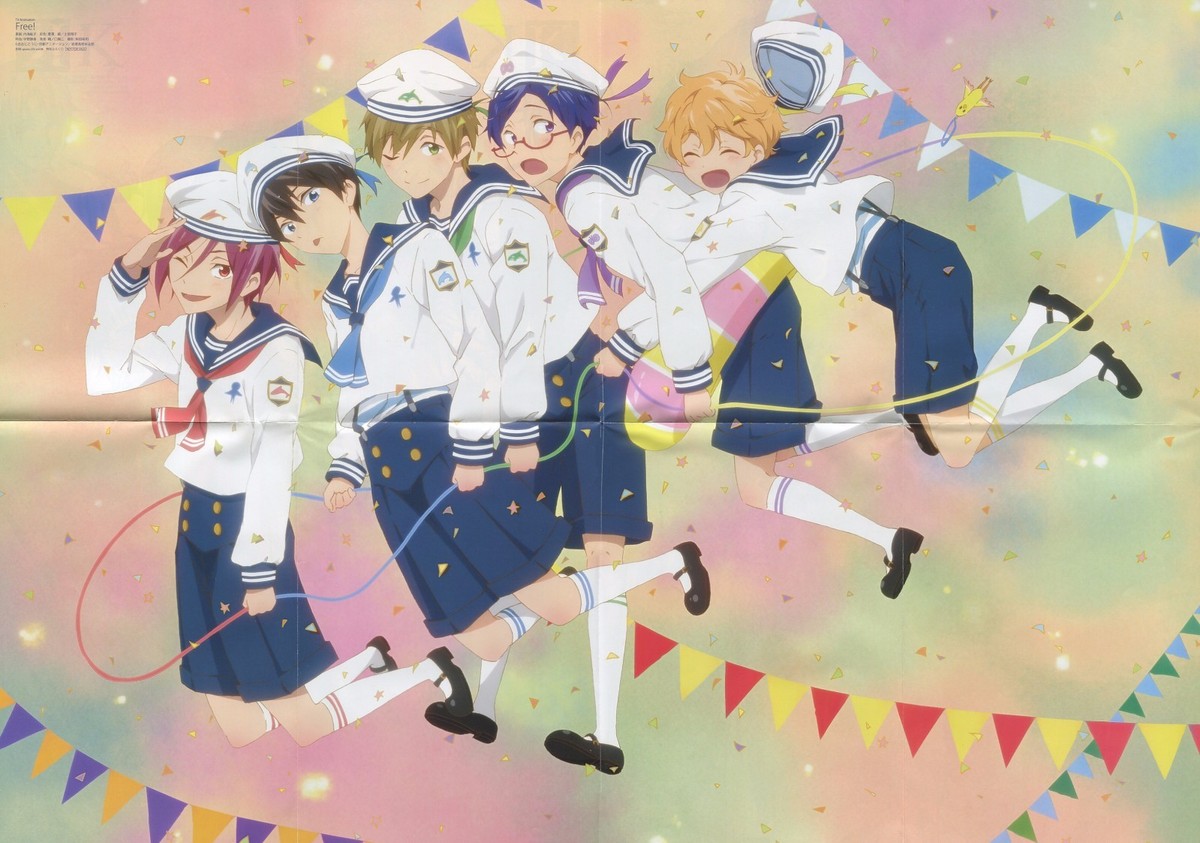 Free! Iwatobi Swim Club Official Art Free! Iwatobi Swim Club