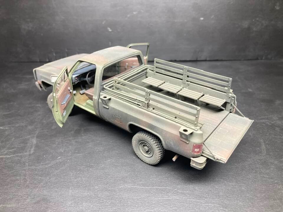 1/35 AK M1008 Troop Carrier Built and Painted | eBay UK