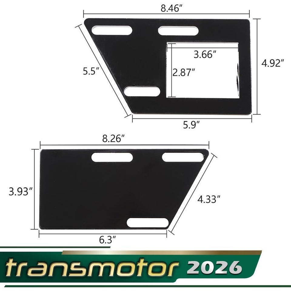 Fit For 83-05 Chevy GMC S10 S15 V8 SBC Swap Motor Engine Mounts Bracket ...