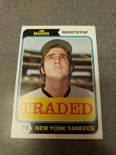 1974 Topps # 618T Jim Mason New York Yankees | eBay