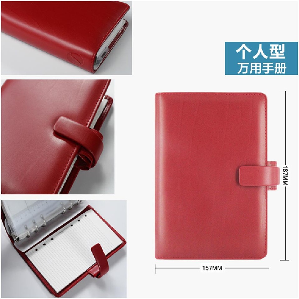 Filofax Personal Size Metropol Organiser Planner Diary Red Leather ...