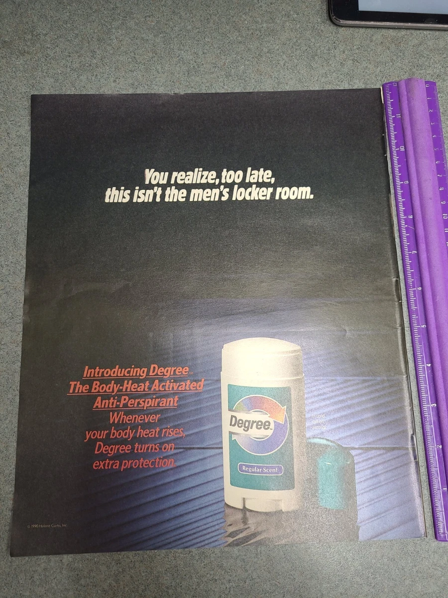 Degree Deodorant Ad