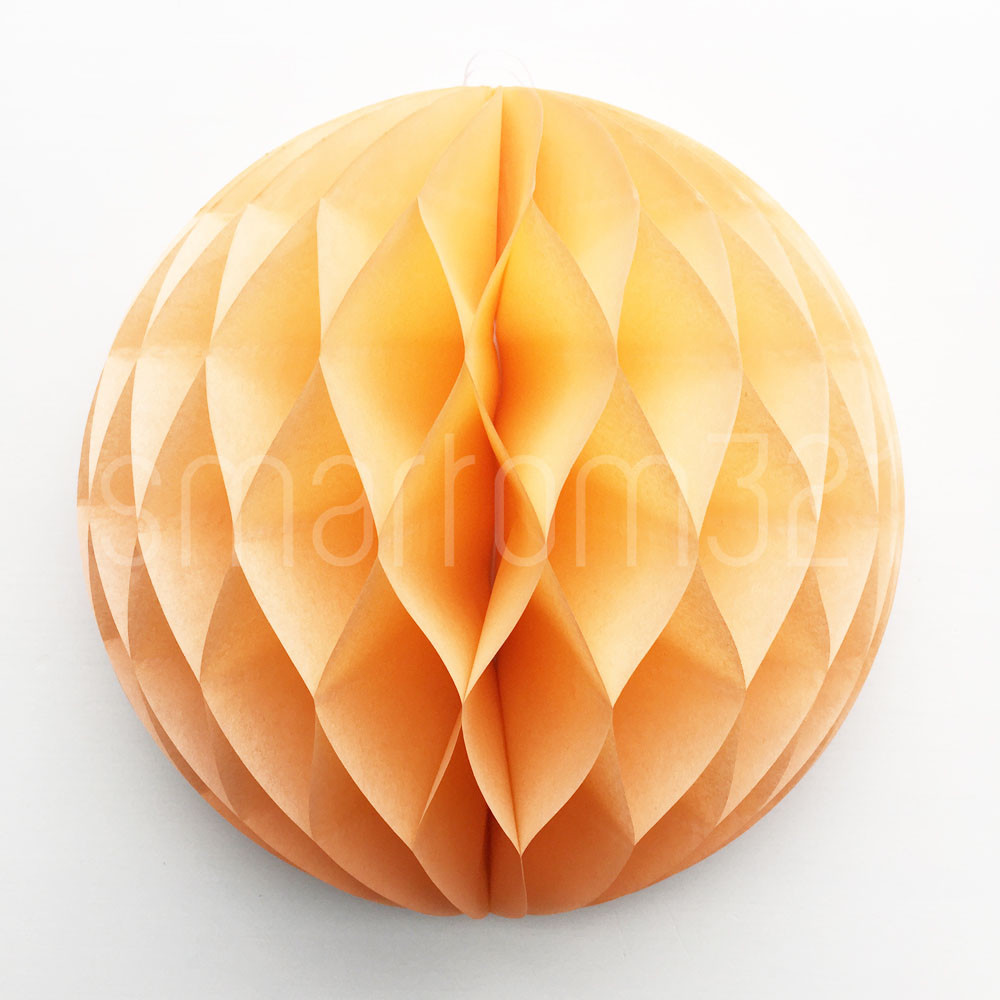 HONEYCOMB Hanging Paper BALLS Wedding Birthday Garland Party Deco Gold ...