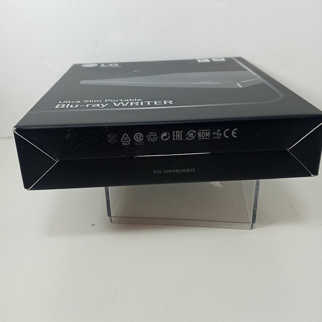 LG Wp50nb40 Black USB 2.0 Port Ultra Slim Portable Blu Ray DVD Writer ...
