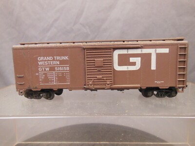 HO SCALE GRAND TRUNK WESTERN 516158 40' BOX CAR | eBay