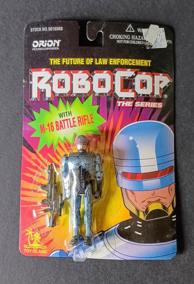 Robocop Action Figure Toy Island 1995 NOT Talking Vintage Rare | eBay