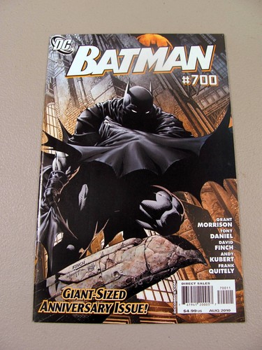 Batman #700 (2010) VF DC Comics Finch Variant Giant-Sized Anniversary ...