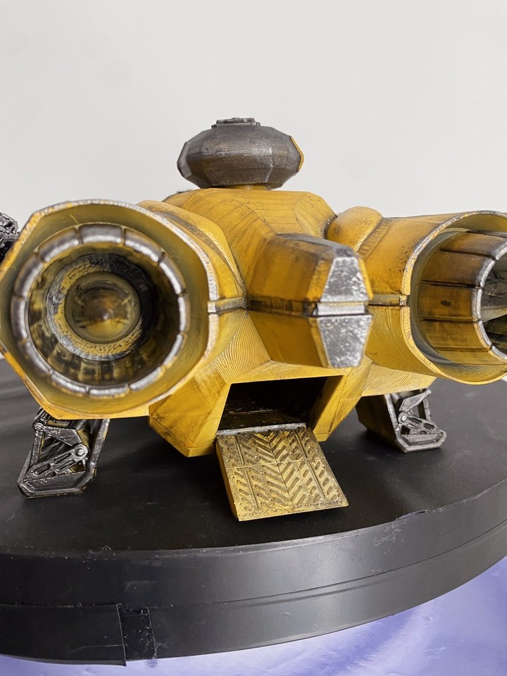 Star Wars Custom “Sunhammer” Lander – Heavy Weathered Dropship vintage ...