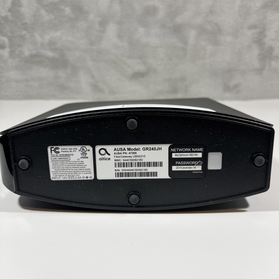 Altice UBC1340AA00 DOCSIS 3.1 Wireless eMTA UBC1340 Wifi Modem Router ...