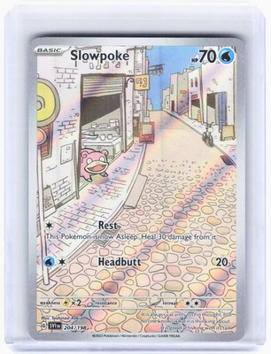 2023 Pokemon—Slowpoke #204/198 Scarlet & Violet Base Set—Illustration ...