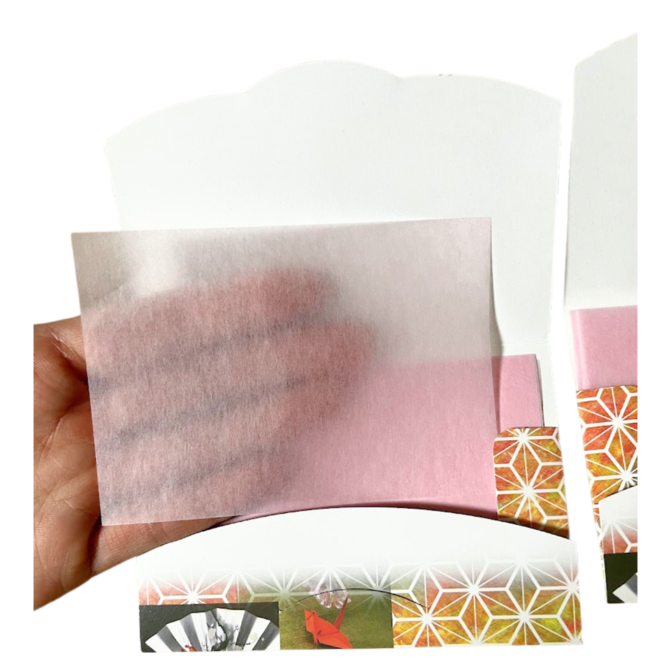 Japanese Oil Blotting Paper 10 Sheets 2 Sets Travel Size Trial Version ...