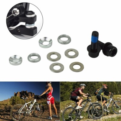 1 Set Adjusting Washers Bike Brake Adapter Brake Pad Convex And Concave ...