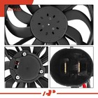 Single Radiator Cooling Fan Assembly w/ Shroud for Ford Transit Connect ...