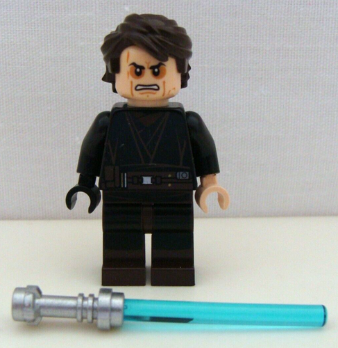 Lego Star Wars Anakin Skywalker With Sith Face Minifigure From Set 9494 ...