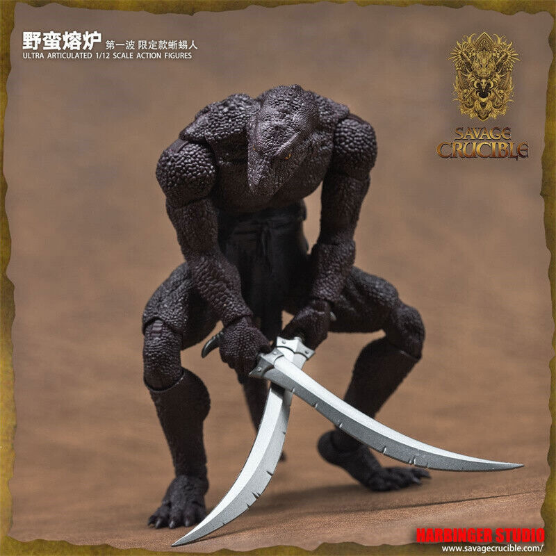 1/12 Harvinger Studios Savage Crucible Ultra Articulated Scale Figures ...