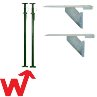 ACRO ACROW Props Size 1 (2no) & Propmate (2no) Props-Strongboys | eBay