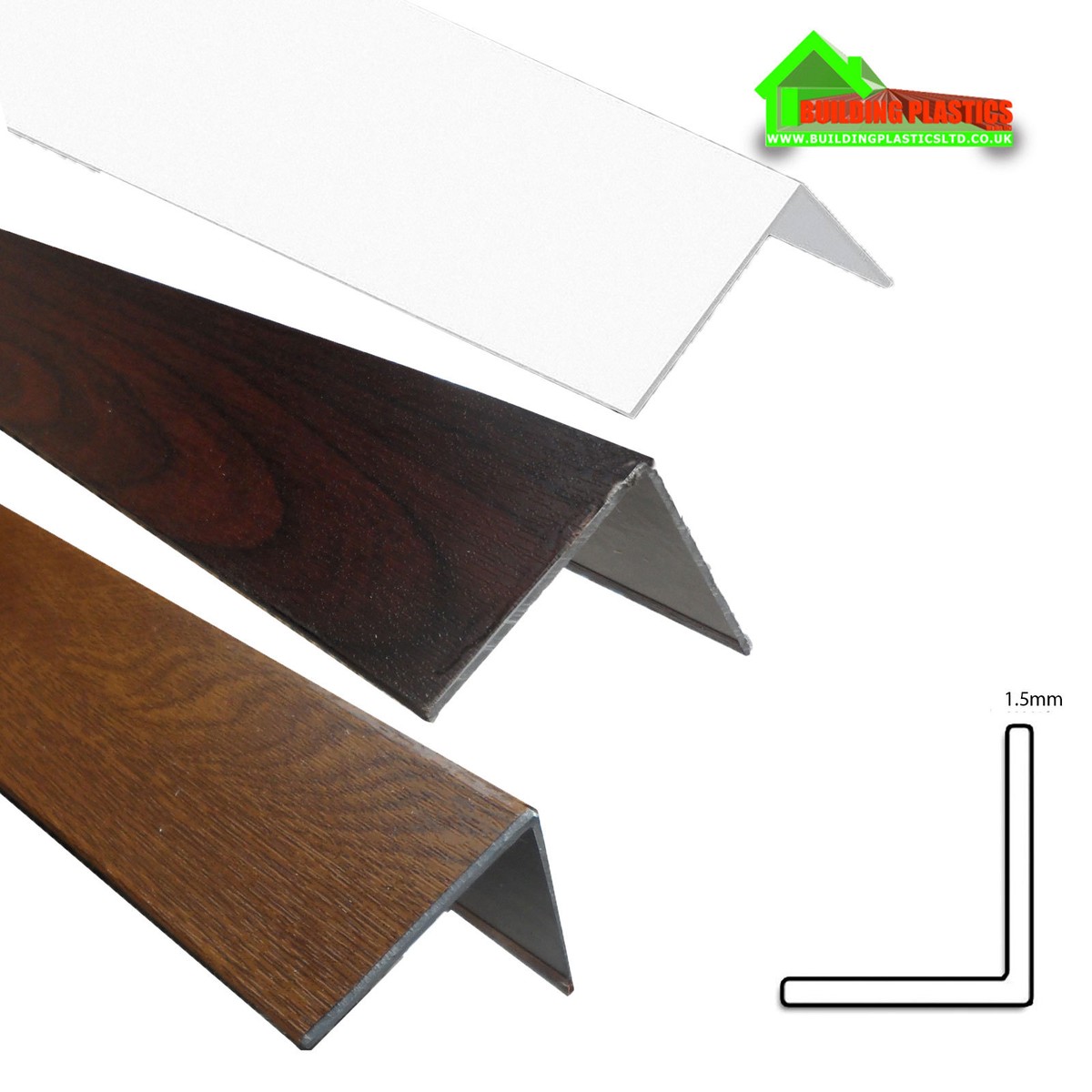 Plastic Angle Strip 2 X2