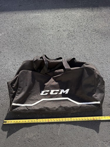 CCM Hockey Equipment Gear Large Black Duffle Bag ( Works Great ) | eBay