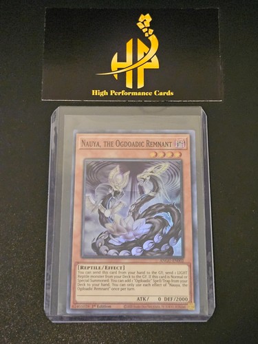 Nauya, The Ogdoadic Remnant 1st Edition Super Rare ANGU-EN002 Yu-Gi-Oh ...